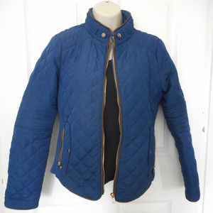 Shinestar | Jackets & Coats | Shinestar Quilted Jacket In Dark Royal ...